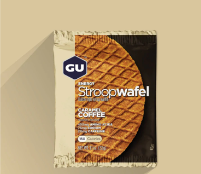 GU Energy Labs GU Stroop Waffle (Single) CARAMEL COFFEE